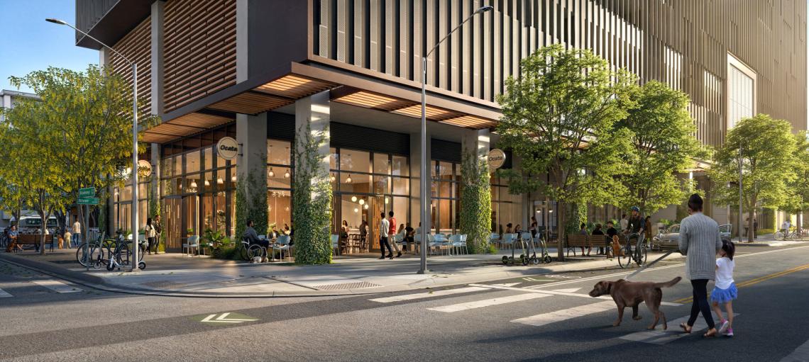 700 River tower tops out in Rainey | Urbanize Austin